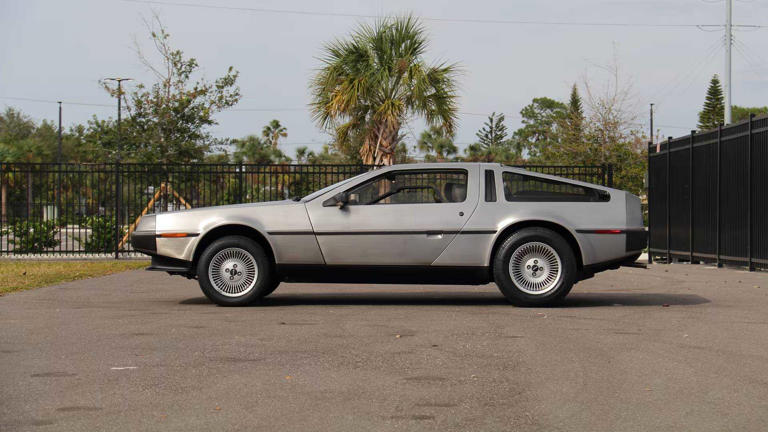 This impossible engine swap turns the DeLorean into an actual 1/4 mile ...