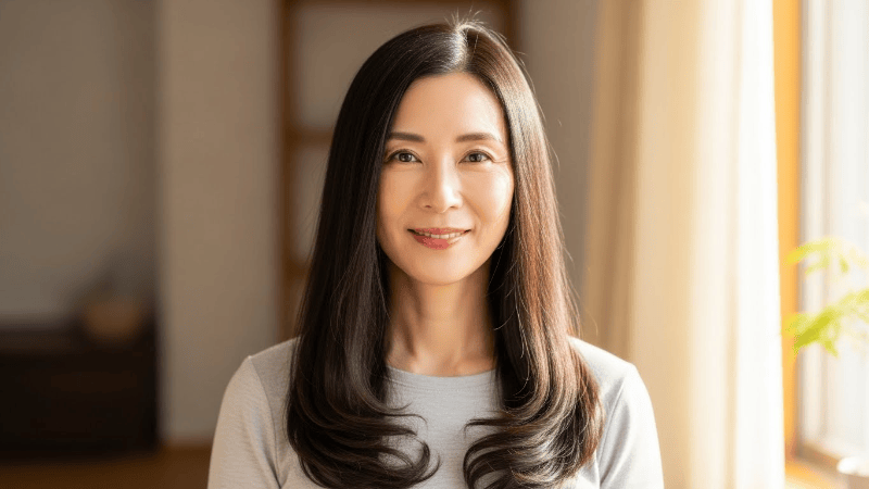 Layered haircuts that slim the face and rejuvenate women over 50