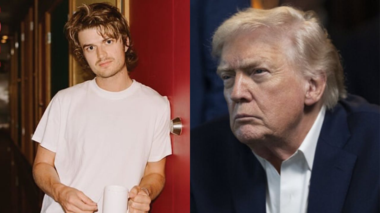 Joe Keery, star of “Stranger Things,” criticizes Trump’s statement ...