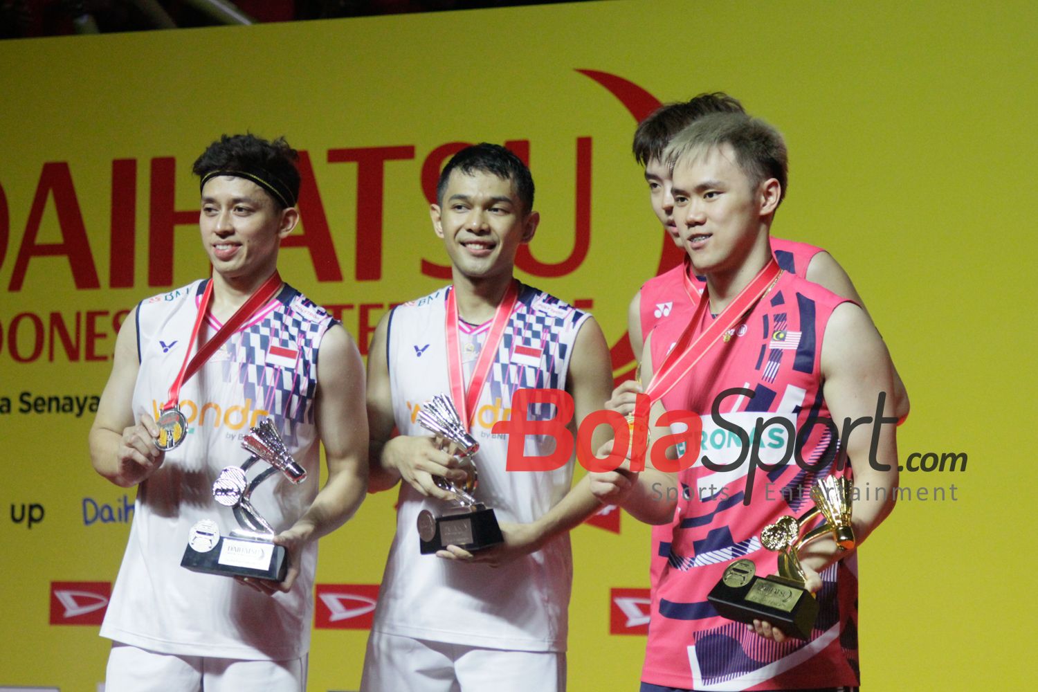 Ganda putra Malaysia invasi Istora, wakil tuan rumah tak sampai ...