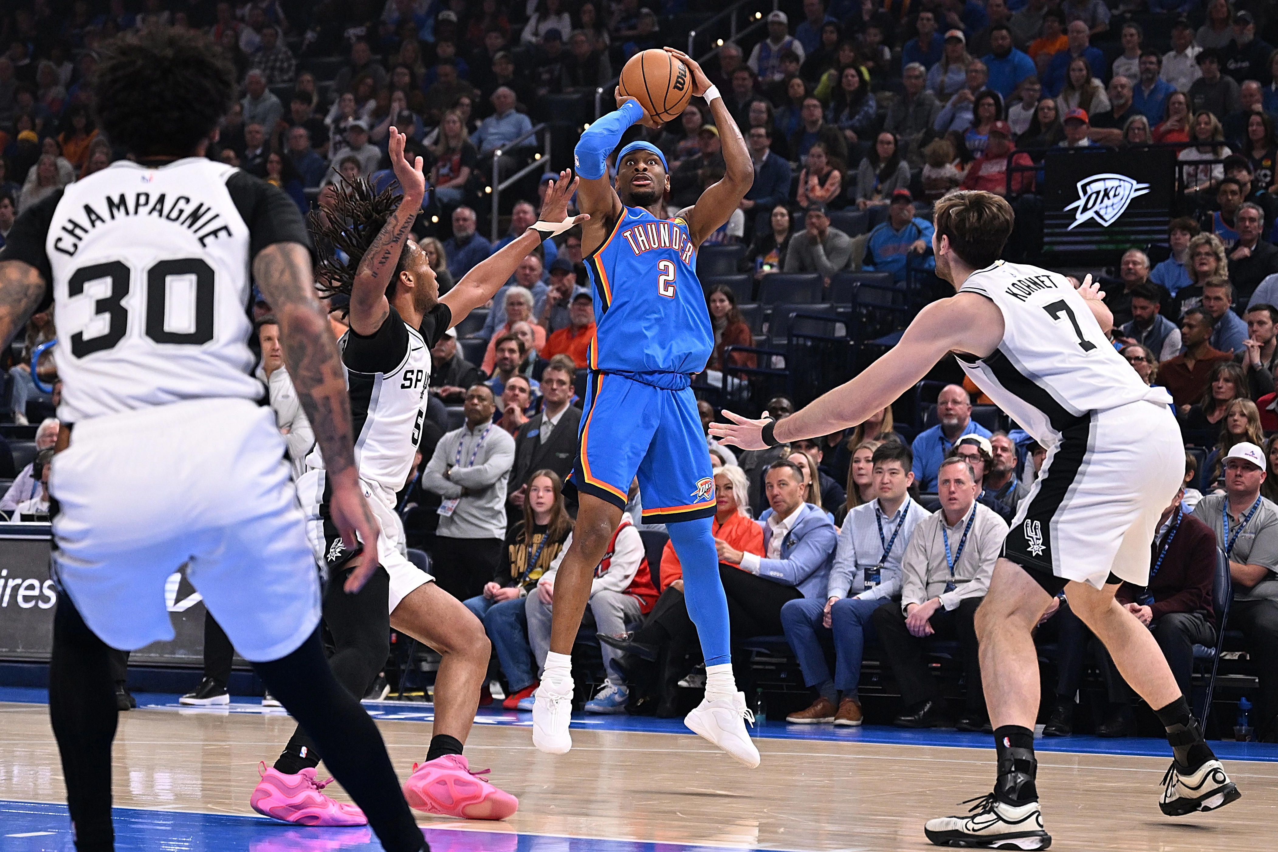 Spurs vs. Thunder score, highlights from NBA showdown