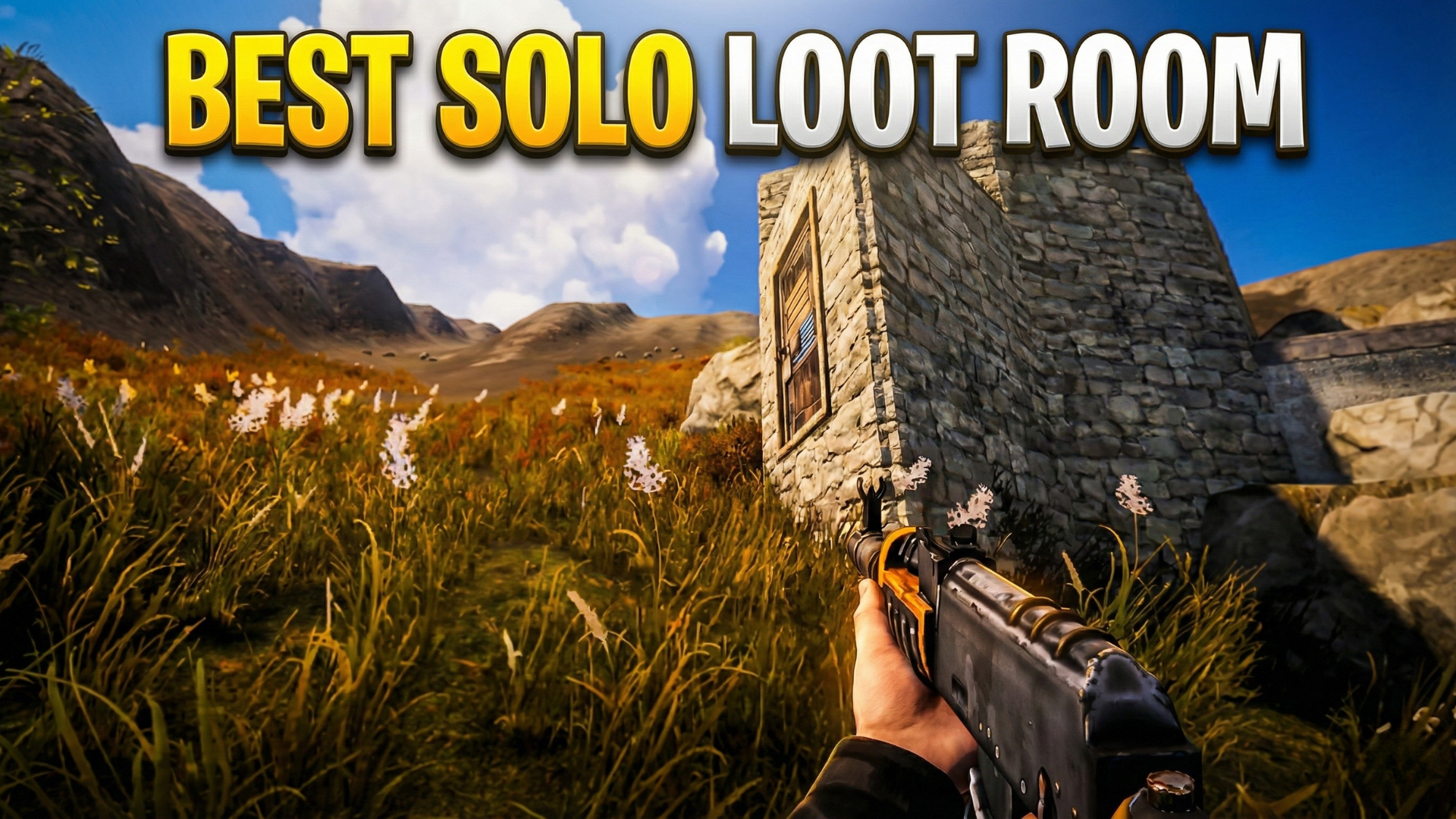 Perfect solo loot room | Safe, secure, and tons of storage