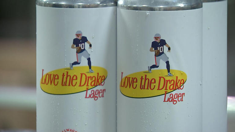 Drake Maye-inspired Marshfield beer flying off shelves ahead of ...