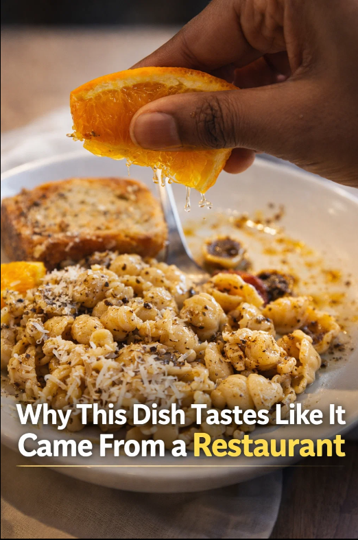 Why this dish tastes like it came from a restaurant