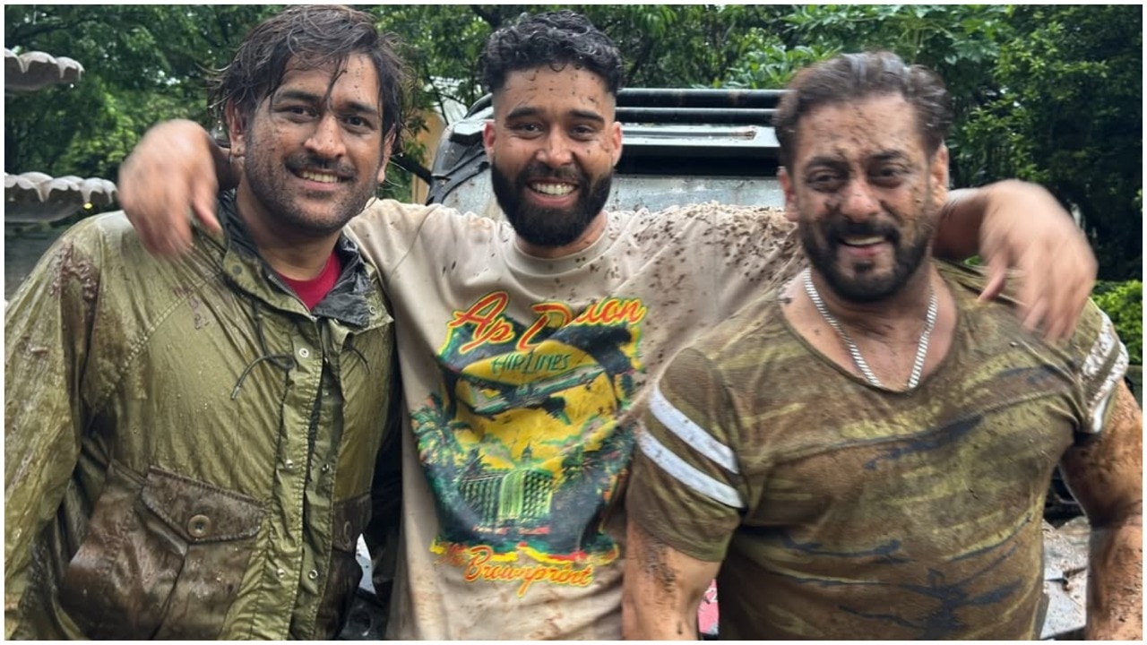 Salman Khan, MS Dhoni, AP Dhillon bond over ATV adventure at Panvel ...
