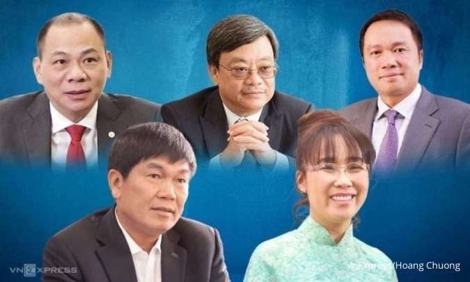 Intip lima orang terkaya Vietnam di awal 2026 dan bisnis mereka