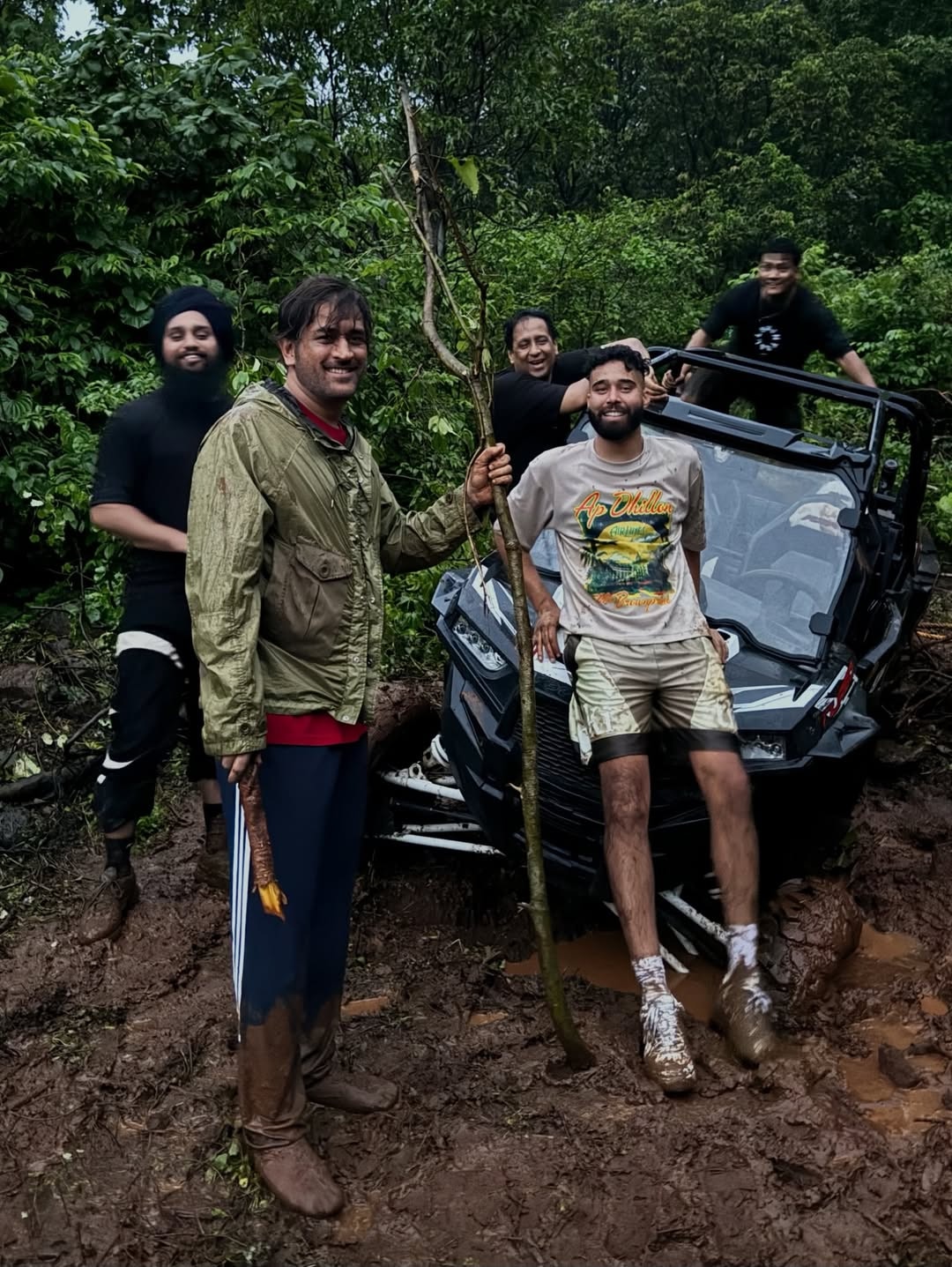 Salman Khan, MS Dhoni, AP Dhillon bond over ATV adventure at Panvel ...