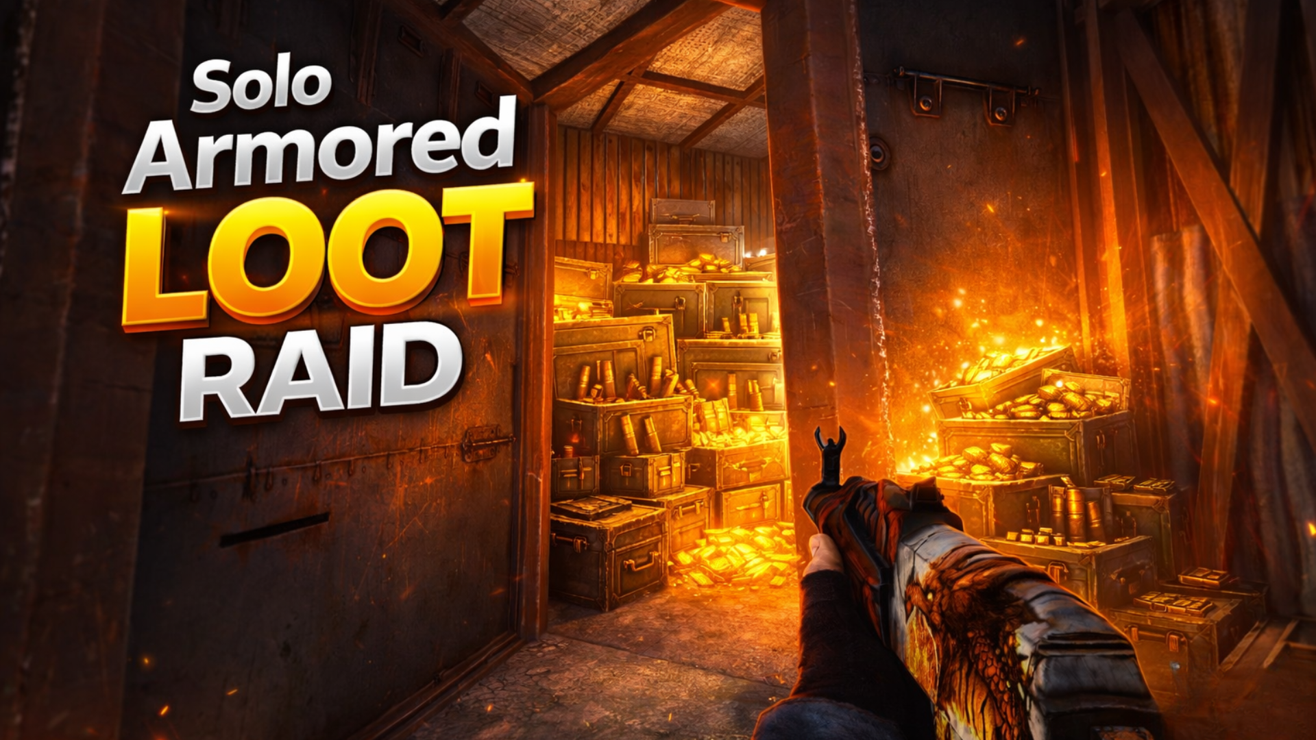 Solo raid on a high-security clan’s armored loot room