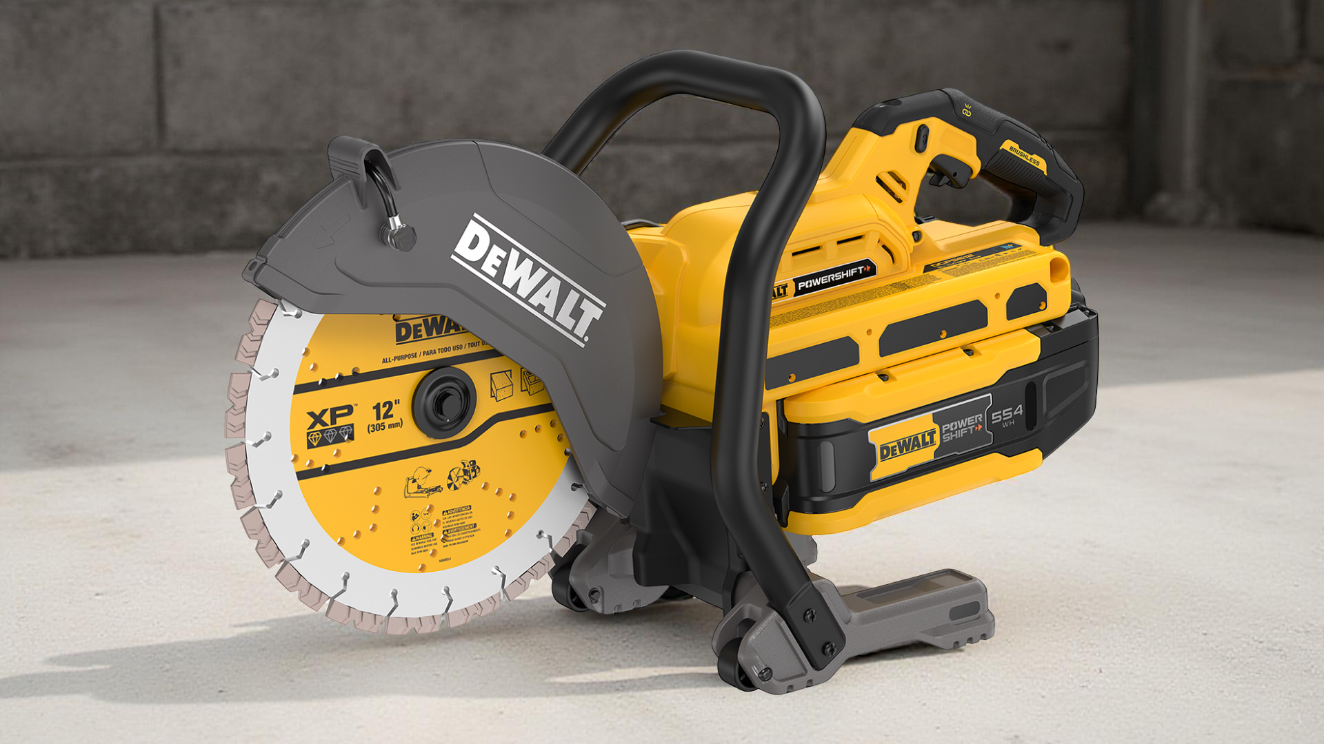 You’ll love DeWALT's unstoppable new 12-inch cut-off saw