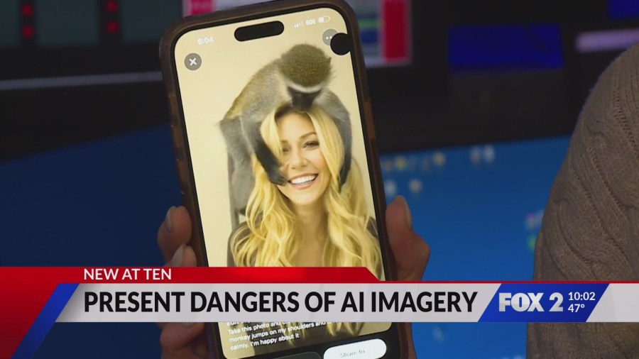 AI photos of loose monkeys, goat go viral on social media