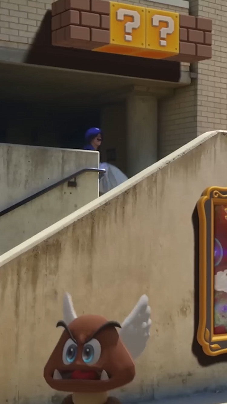 Mario Odyssey 2 brought to real life