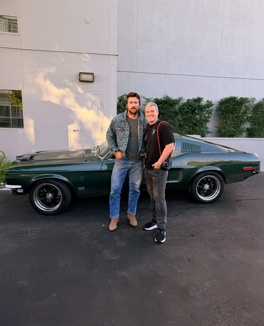 Hat Starfotograf Manfred Baumann da den neuen Batman vor der Linse?