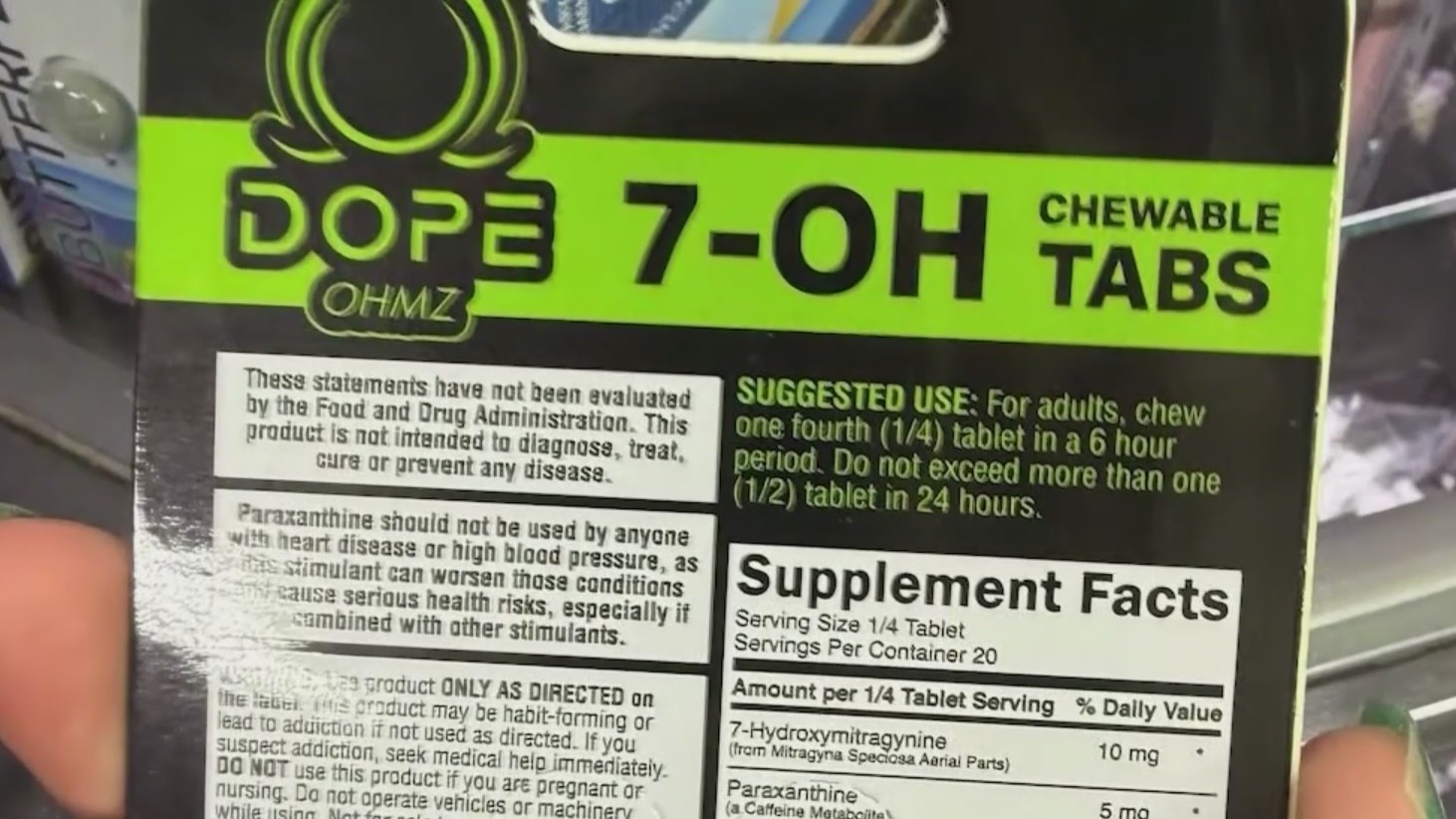 KC creator of 7-OH products defend its use against federal pushback