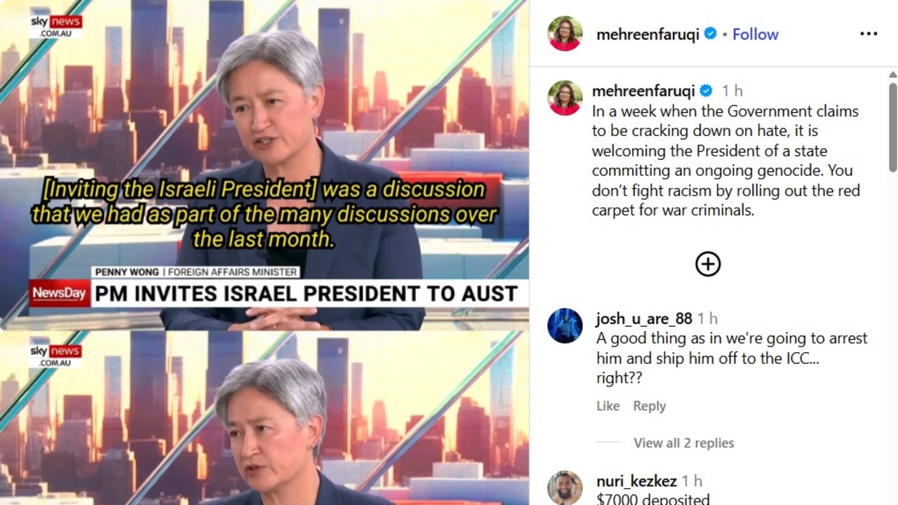 Senator’s shock post one month after Bondi