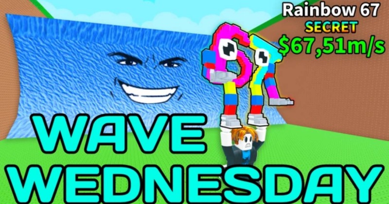 Next wave Wednesday escape tsunami for Brainrots admin abuse event ...