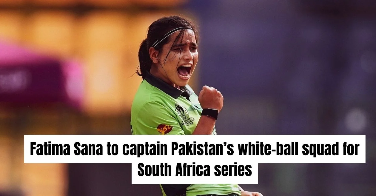 Pakistan announces white-ball squad for South Africa tour with Fatima ...