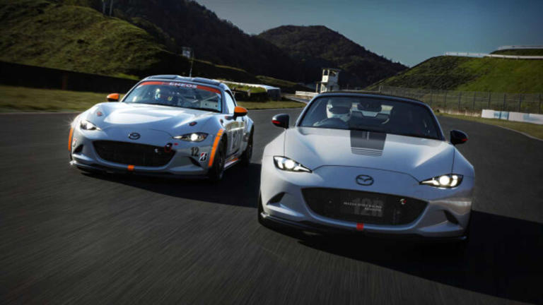 Mazda Spirit Racing Miata interior & exterior image gallery