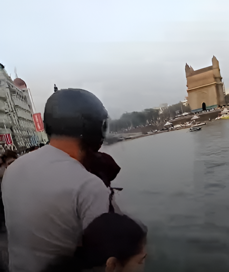 Foreign tourist shocked as man casually dumps garbage into the sea at ...