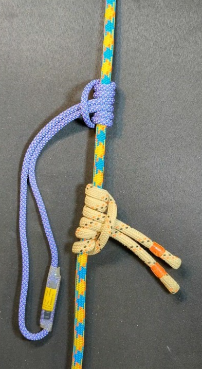 How to tie a six-coil prusik | Sewn loop and eye-to-eye hitch cord