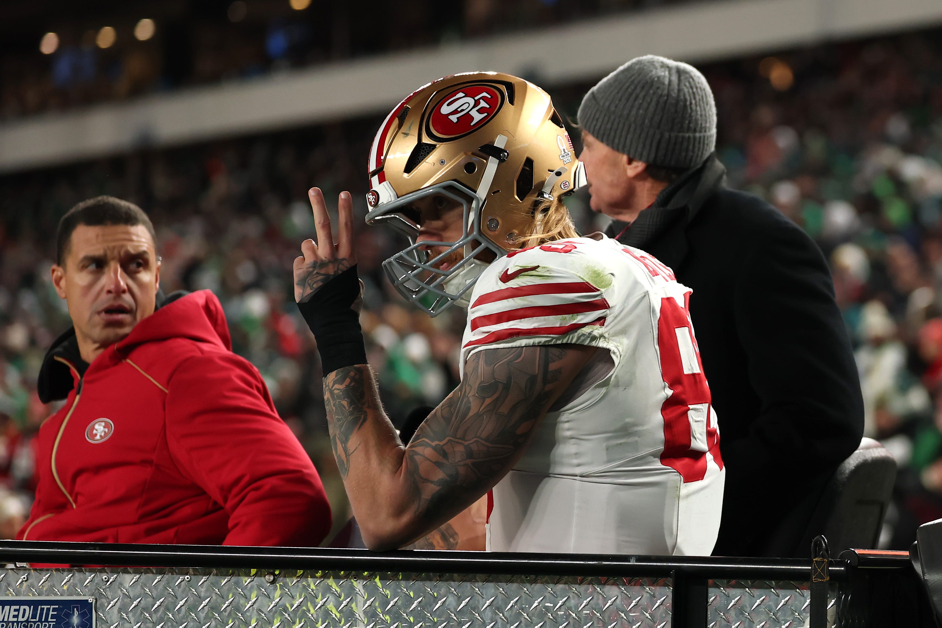 49ers add TE to replace George Kittle after placing their star on IR