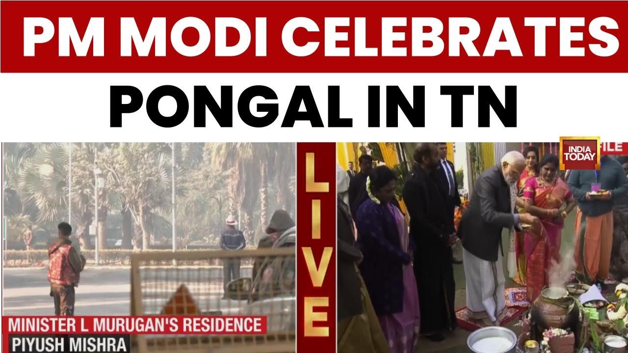 Prime Minister Narendra Modi celebrates Pongal, lauds Tamil Nadu's farmers