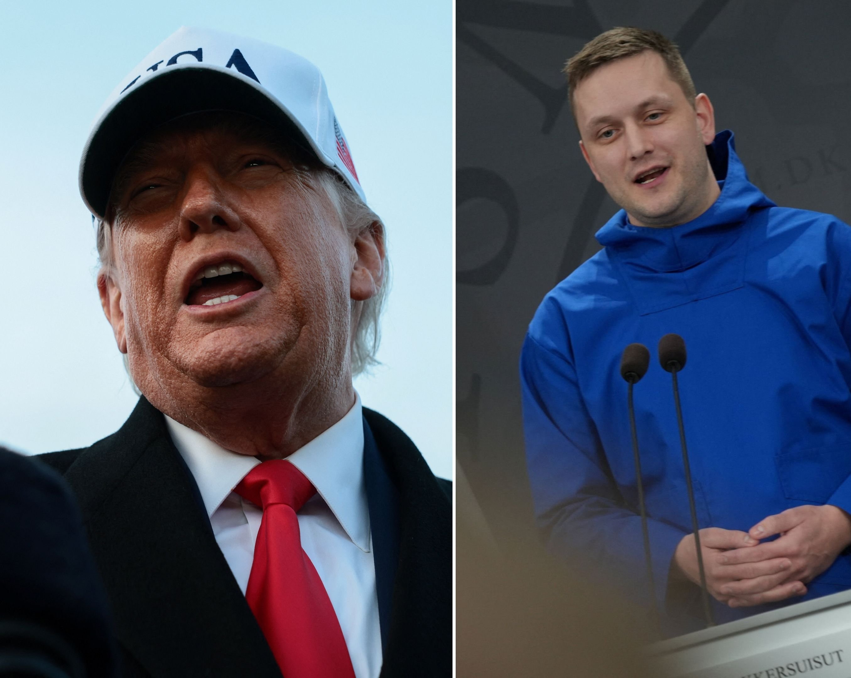 Premier Grenlandii: Wybieramy Danię. Donald Trump: Nie wiem, kim on jest