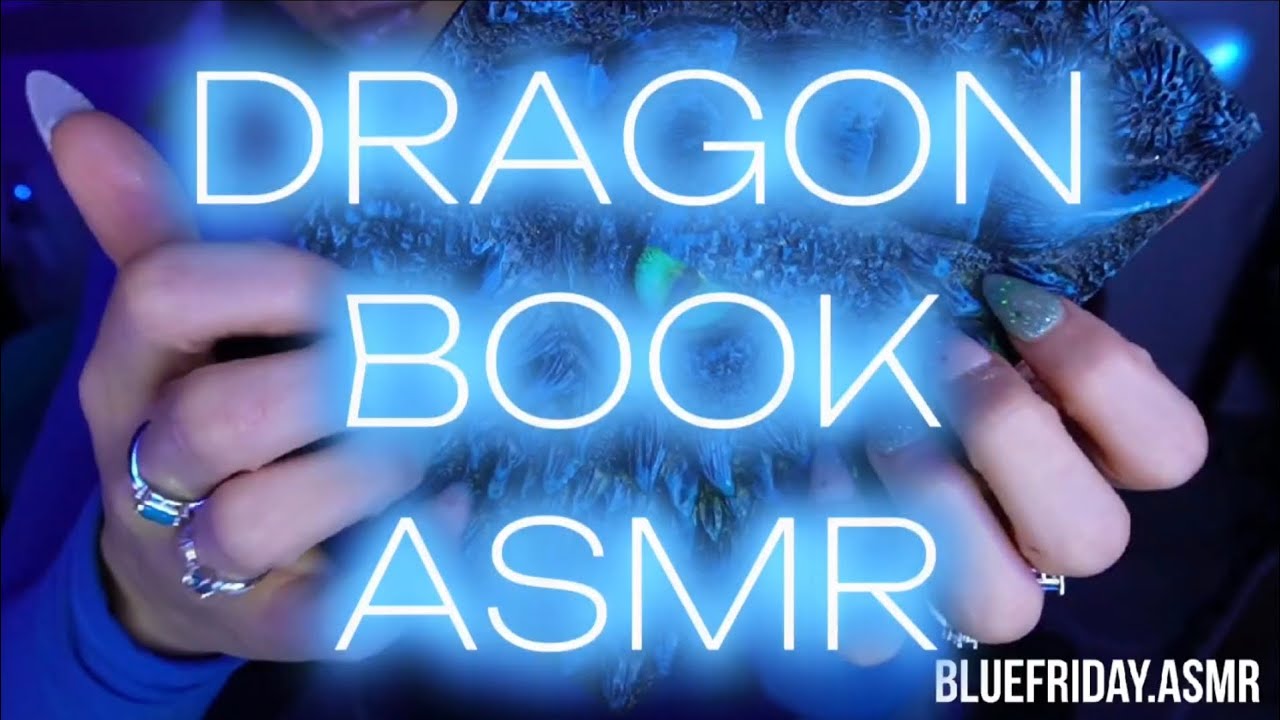 Dragon book ASMR 30 minutes of relaxing sounds
