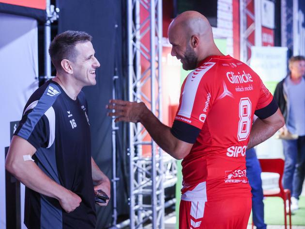 MT Melsungens Torwart Nebojsa Simic steht vor seinem Comeback