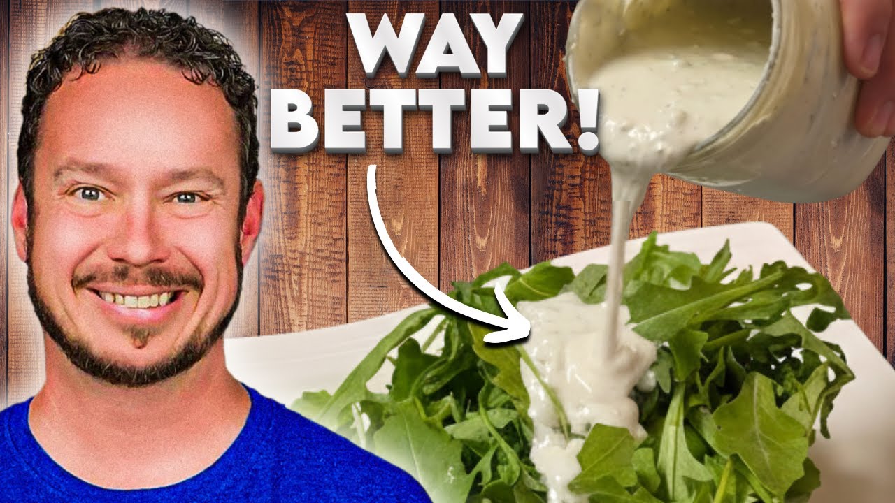 Easy homemade blue cheese dressing | Better than any store-bought recipe