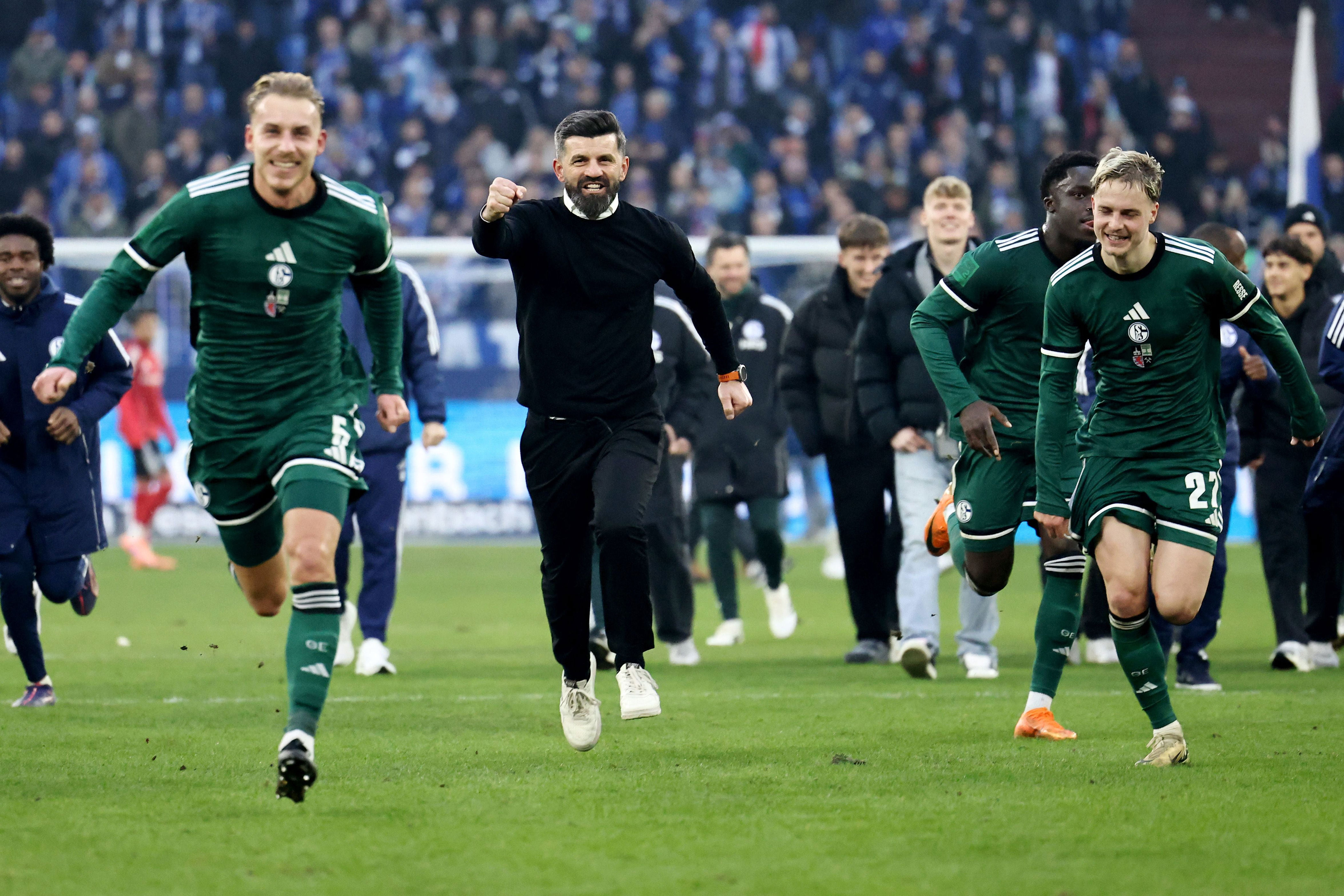 Schalke, Germany’s fallen giants, are finally on the rise again