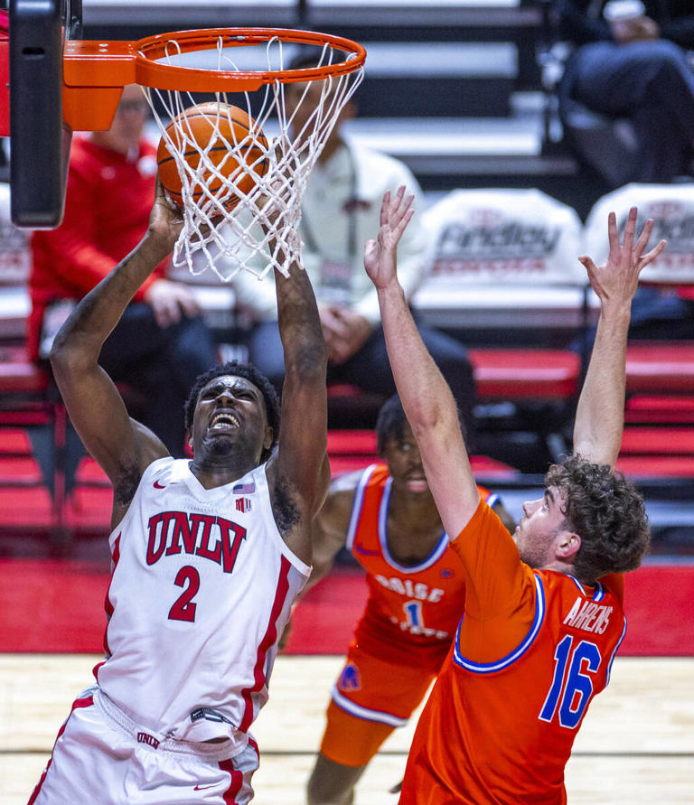 Dra Gibbs-Lawhorn, UNLV defeat Boise State in overtime — photos