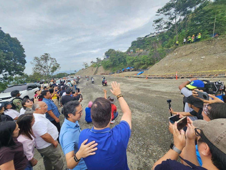 Damaged section of Bukidnon-Davao Road reopens