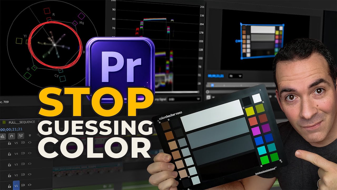 Premiere Pro color correction tutorial | No more guessing