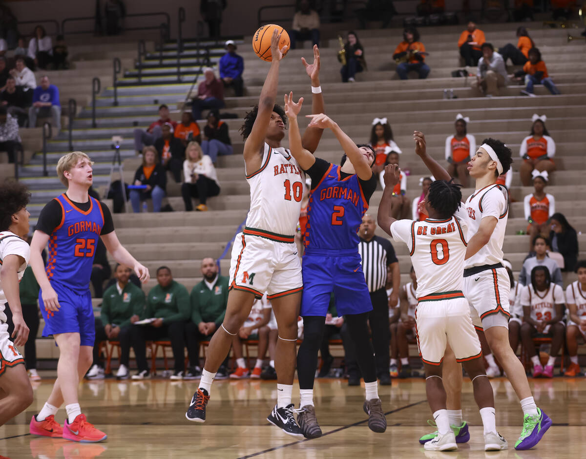 Hot shooting lifts Gorman past Mojave in state title game rematch — photos