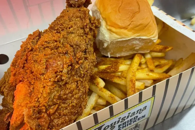 Louisiana famous fried chicken menu prices with calories [updated 2026]