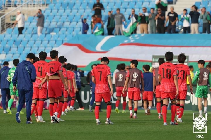 South Korea U-23 team's defeat to Uzbekistan sparks Asian Games concerns
