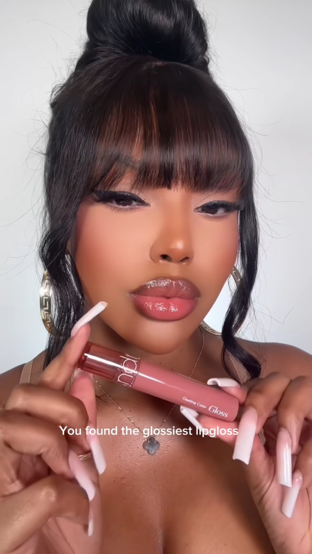 The glossiest lip gloss you’ll ever try