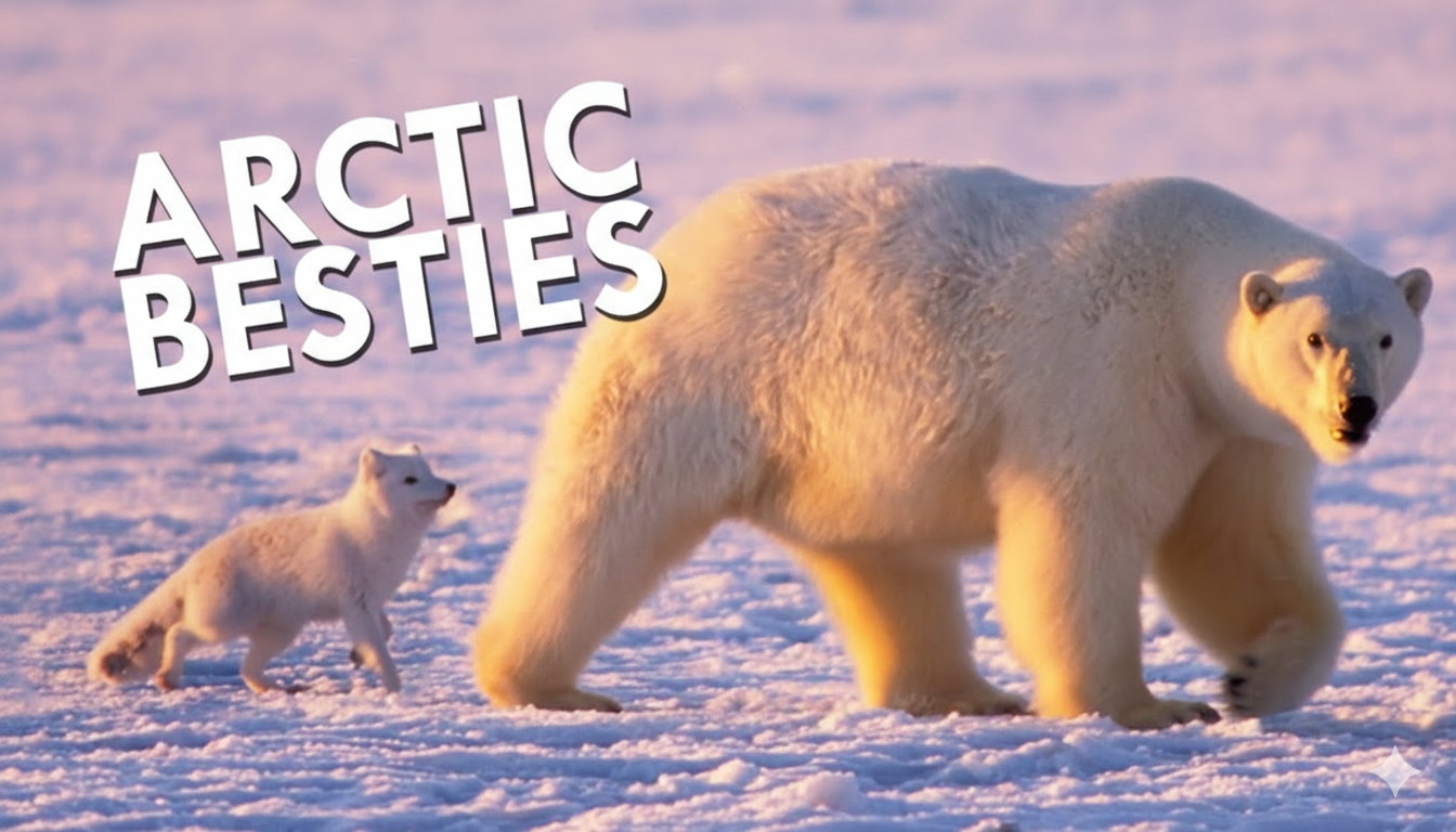 How Arctic foxes and polar bears quietly depend on each other