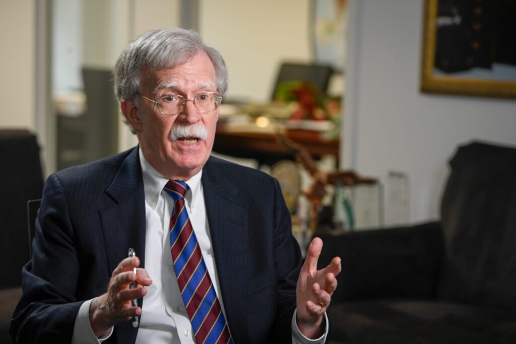 Bolton calls Iran talks waste of oxygen