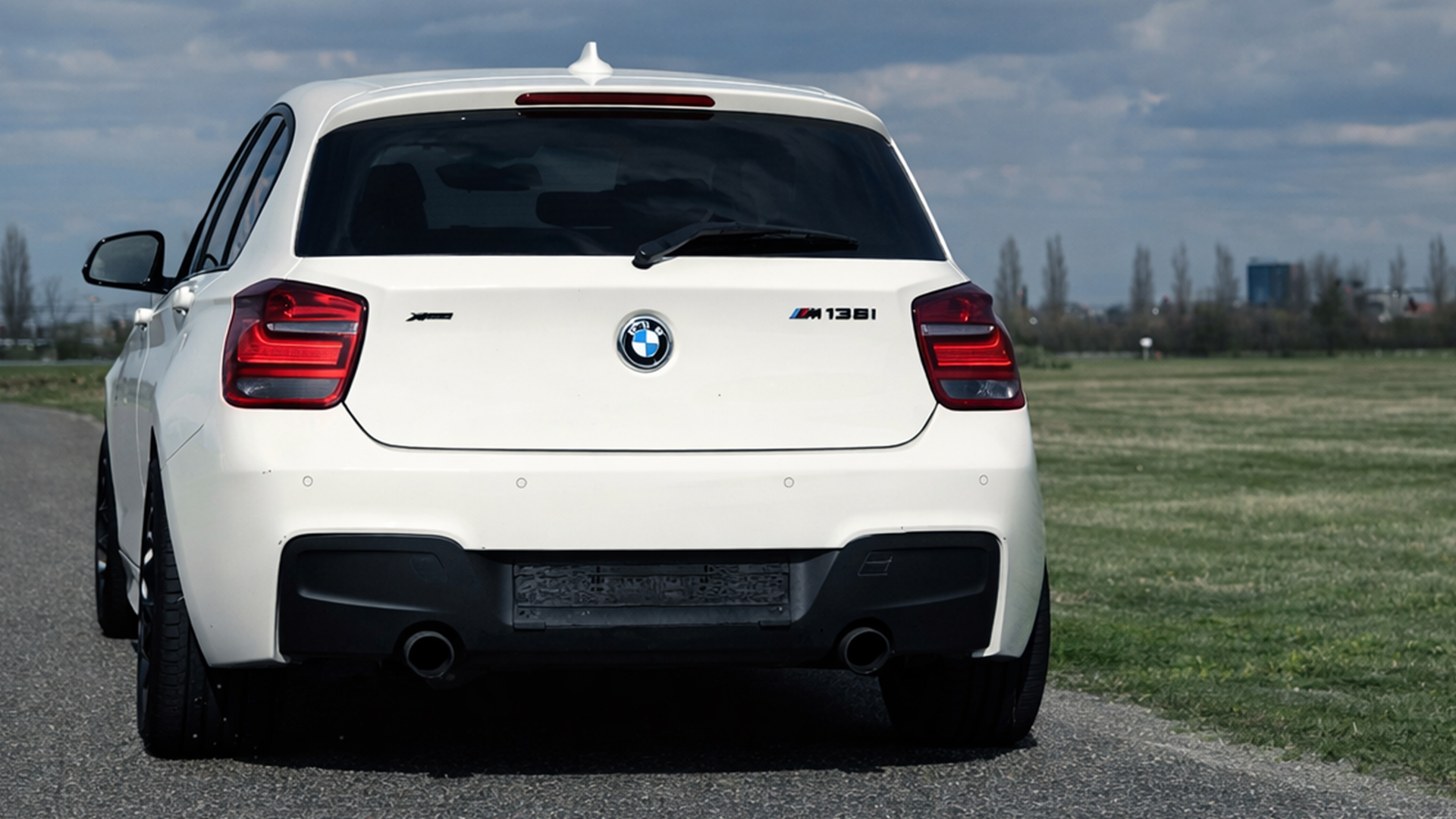 BMW M135i mit Tuningwerk-Auspuff im Soundcheck