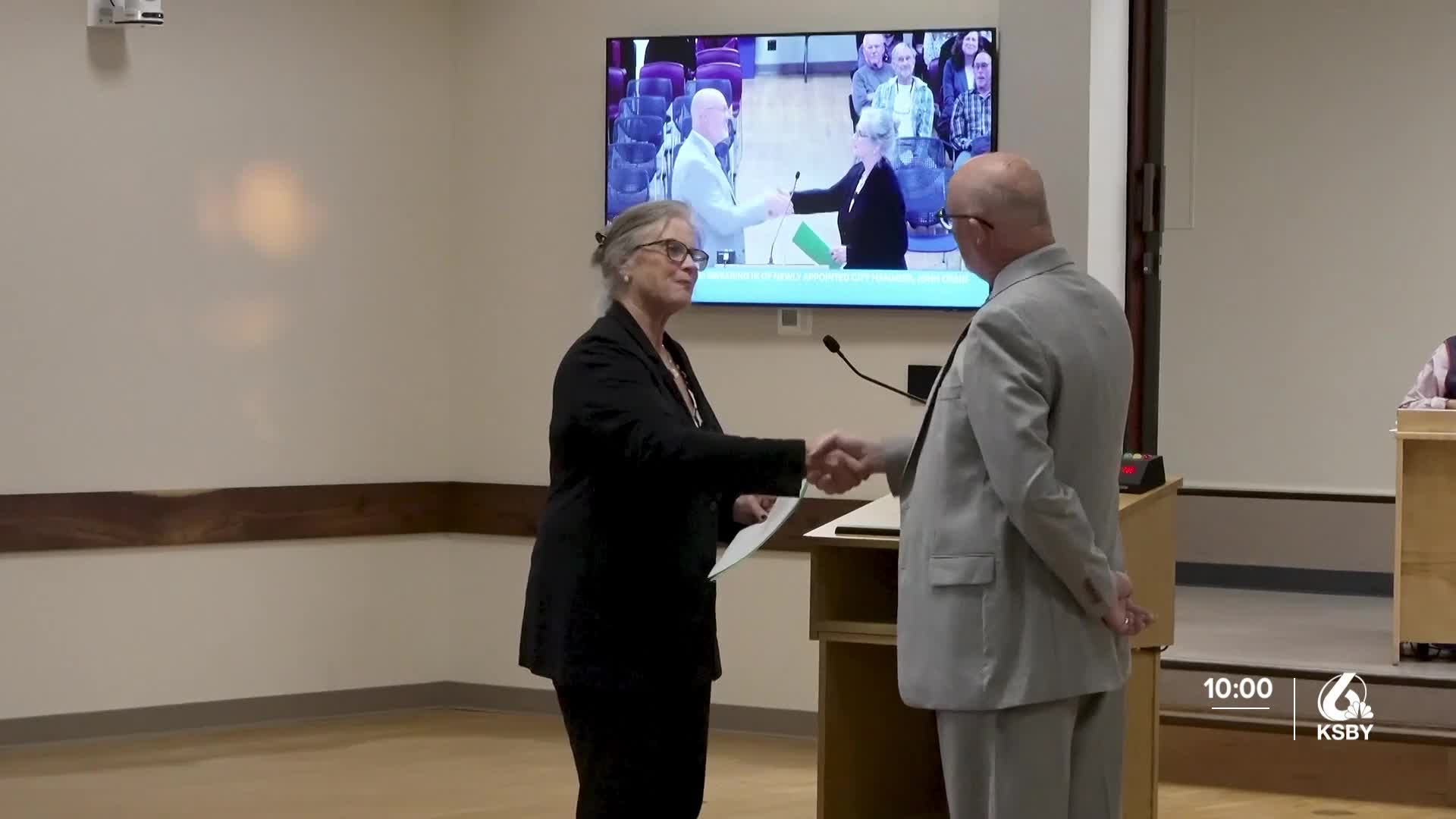 The City of Morro Bay swears in new city manager John Craig after ...