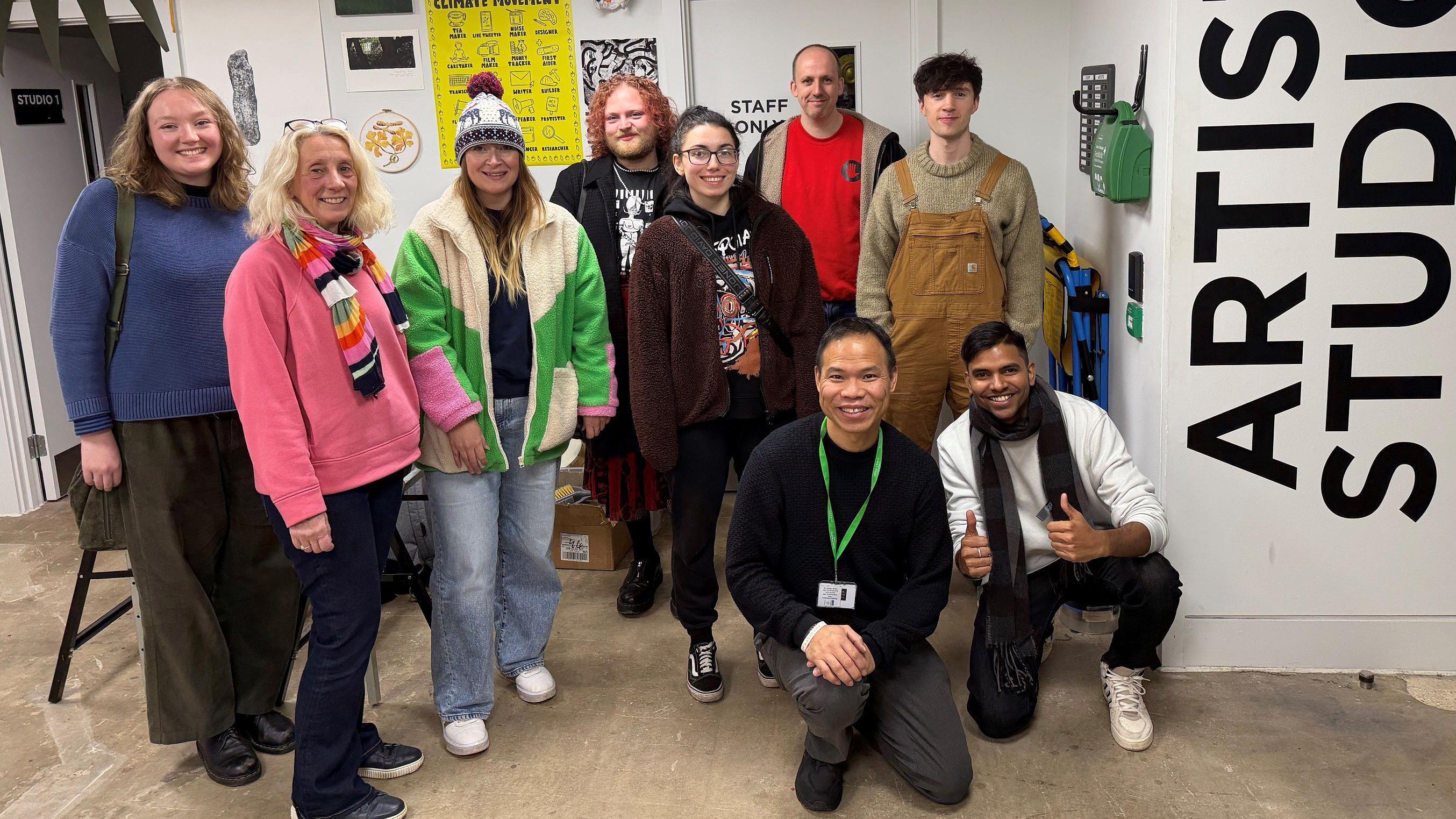 Nine artists to take up gallery residency