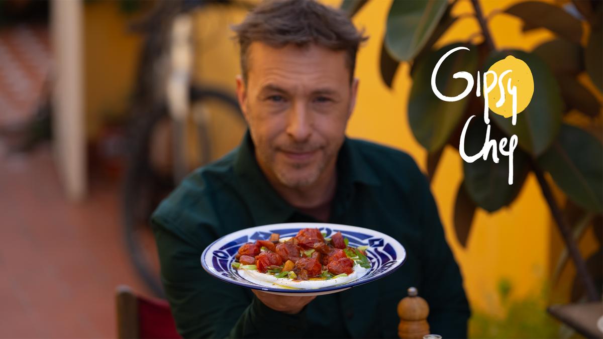 La ensalada tibia de tomates asados más bestial de Gipsy Chef