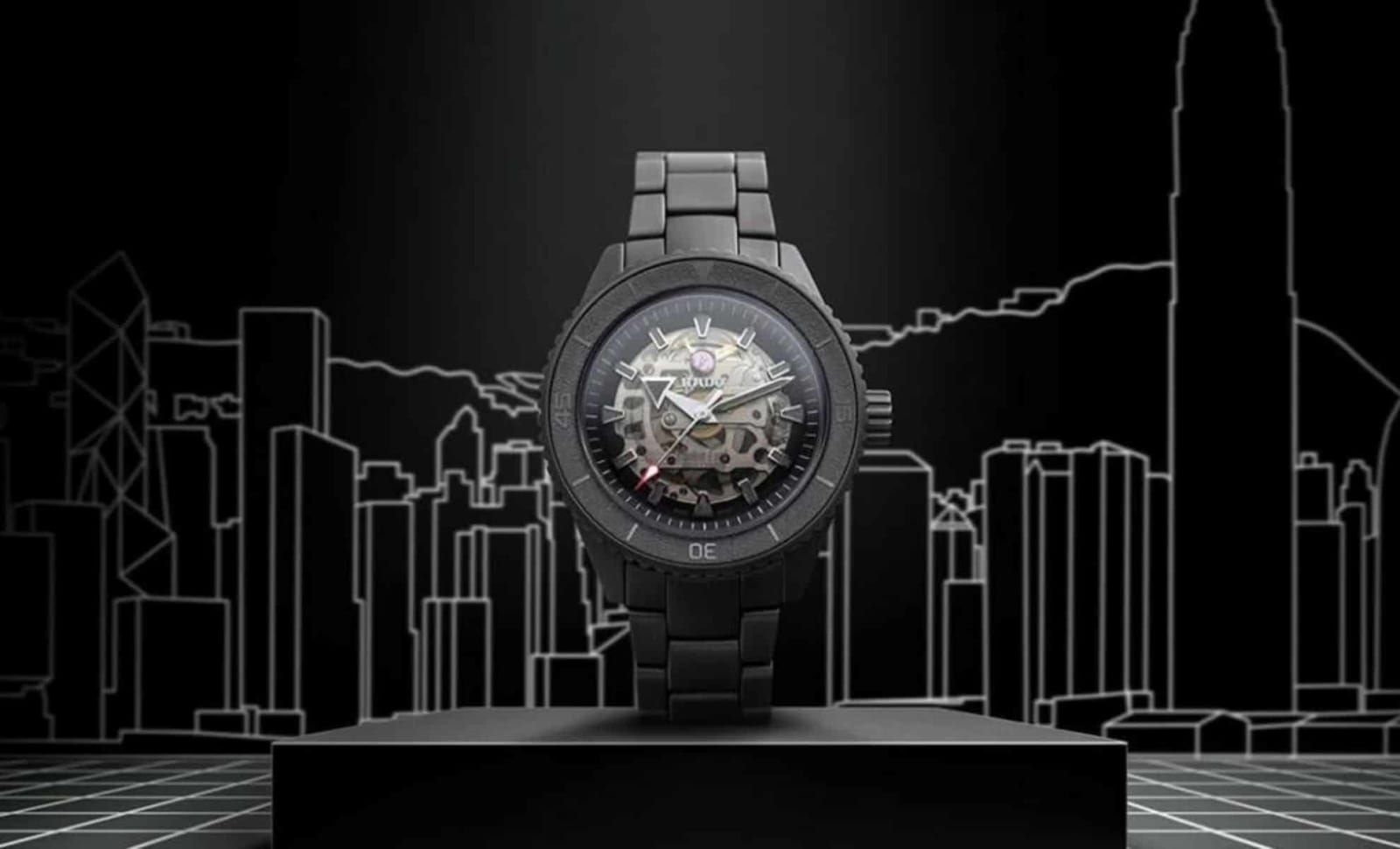 Rado Captain Cook Hong Kong Limited Edition : La montre noire qui fait ...