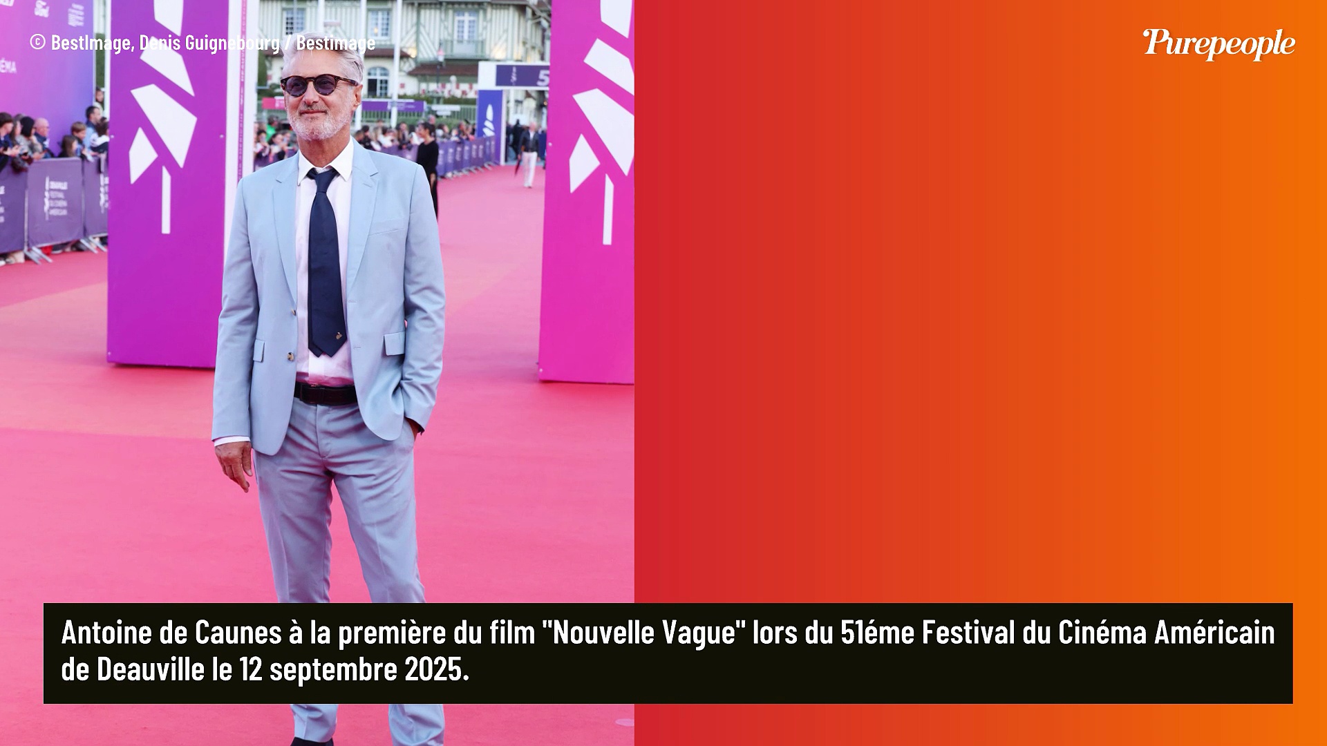 Antoine de Caunes, ses enfants ont entre 49 ans et 17 ans : il a été ...