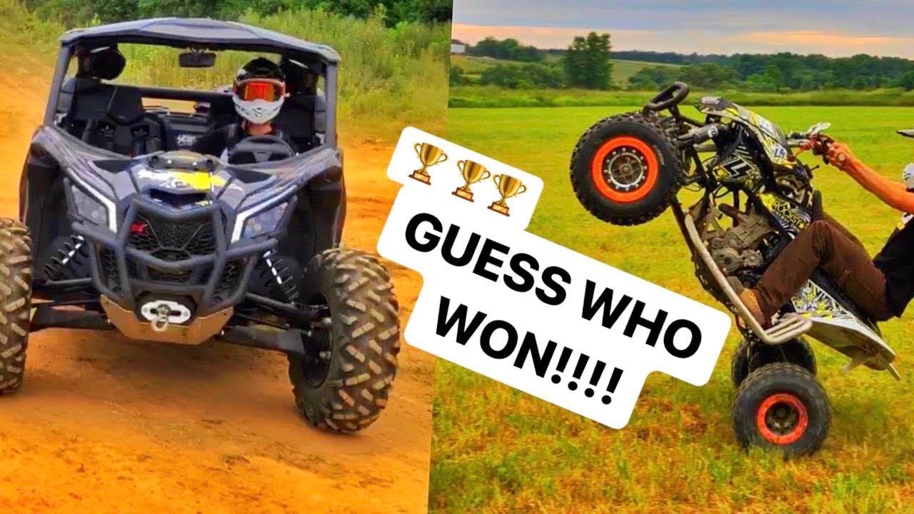 ATV vs UTV showdown: KTM quad takes on Maverick X3