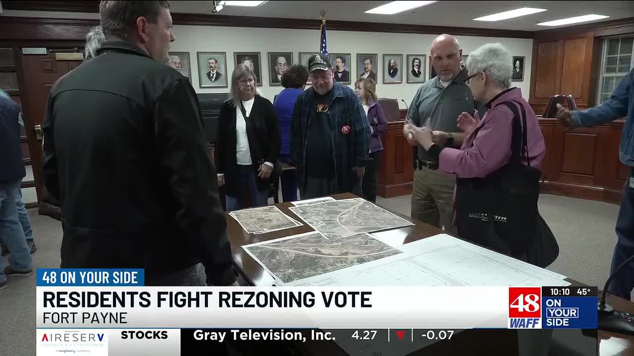 Fort Payne residents oppose rezoning proposal at planning commission ...