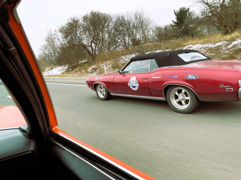 The drive home VII: Route 66 centennial – sunrise over Indiana