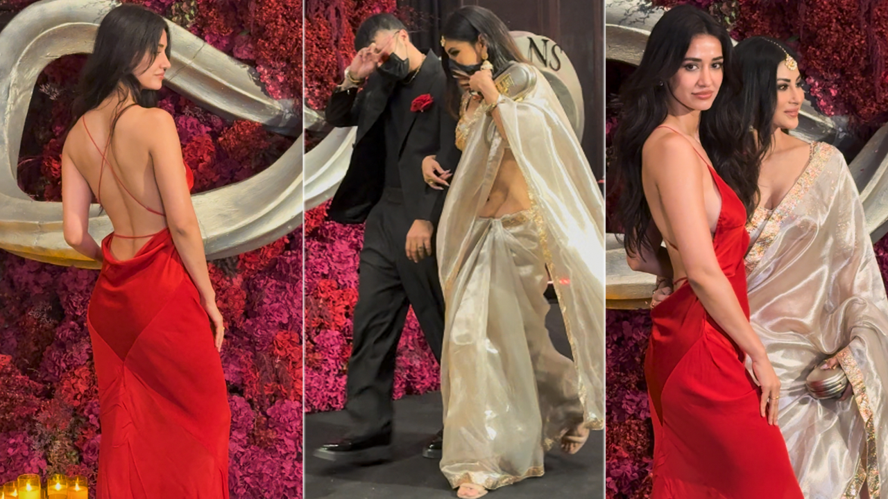 Nupur Sanon reception: Rumoured love birds Disha Patani - Talwinder ...