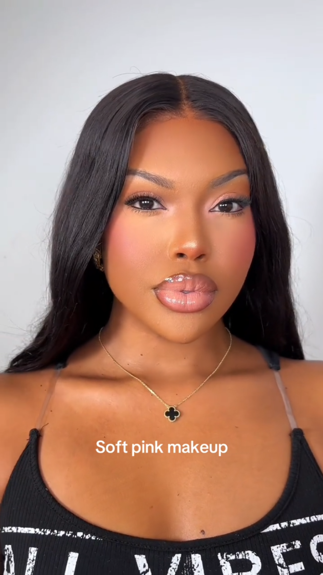 Soft pink makeup tutorial